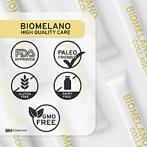 BIOMELANO Hydrolyzed Marine Collagen Peptides Powder Supplement