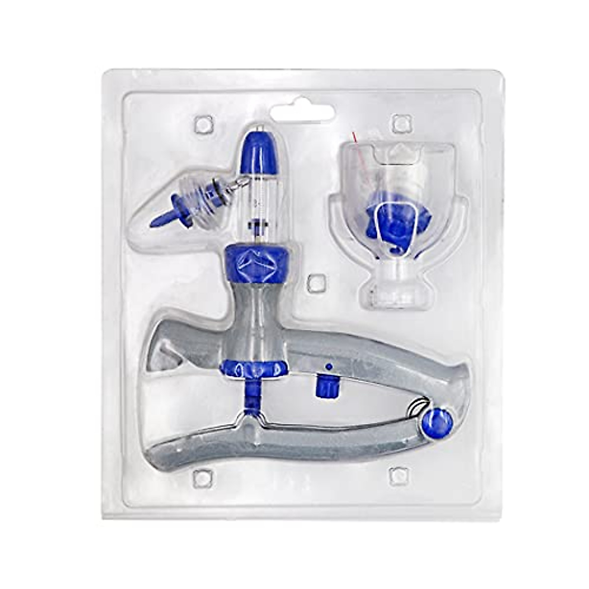 CHUANGRUN Adjustable and Continuous Syringe, 1ml 2ml 5ml Syringe Veterinary Continuous Injector, Animal Injector Gun Animal Drench Gun for ​Veterinarian Chicken Duck Pig Cow Sheep