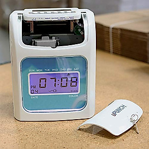 uPunch Time Clock with Free Punch to Pay Mobile App to Scan & Manage Timecards for Payroll (FN1000)