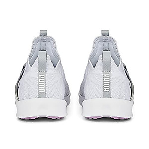 PUMA Women's Golf Shoe, High Rise White, 12