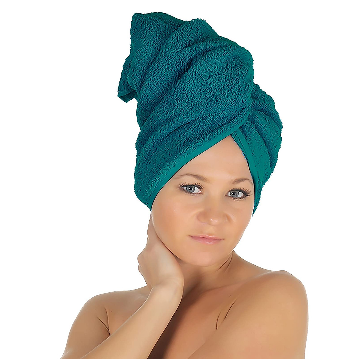 Textila Cotton Bath Towels - Medium Bath Towel 24x48 Inches - Pack of 4 - Multi Color - Soft and Absorbent Towels for Bathroom, Gym, Pool, Spa, Hotel, Home & Hair Wrap Use