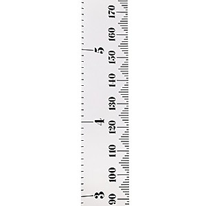 Baby Growth Chart Waterproof Handing Ruler Wall Decor for Kids, Canvas Removable Height Growth Chart