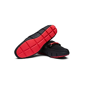 SWIMS Men's Sporty Bit Loafer, Black, 9