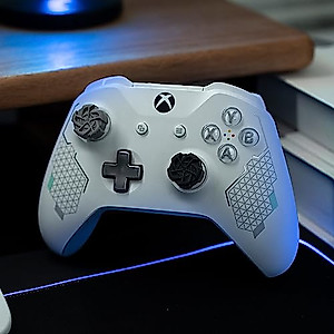 GeekShare Silicone Thumb Grip Caps for Xbox One Controller,Anti-Slip Joystick Cover Set Thumbstick Caps Compatible with Xbox Series X - 2Pairs/4PCS - Black & Gray