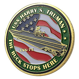 U.S. Navy USS Harry S. Truman / CVN-75 GP Challenge Coin 1136#
