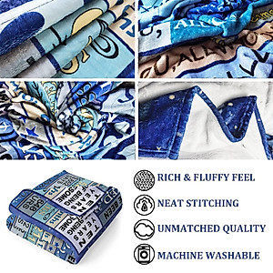 Rqhoqci 17 Year Old Boy Gift Ideas Blanket, 17th Birthday Gifts for Boys, Gifts for 17 Year Old Boys, Birthday Gifts for 17 Year Old Boy, 17th Birthday Decorations for Boys Throw Blanket 60"X50"