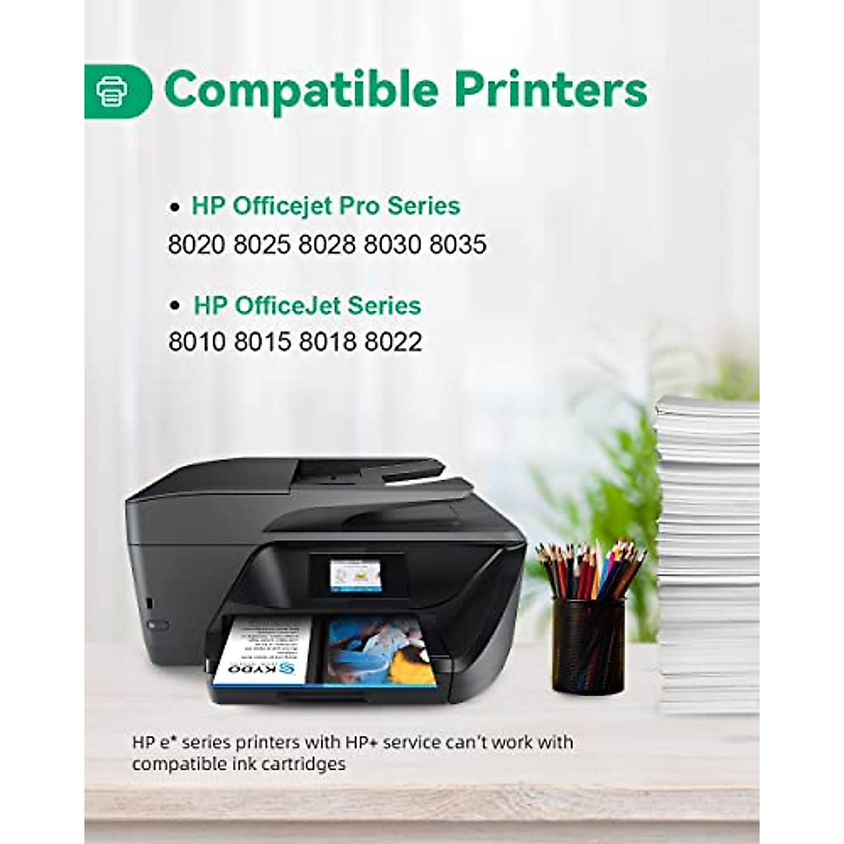 910XL Ink Cartridges Replacement for HP 910XL 910 XL Work for HP OfficeJet Pro 8015 8020 8025 8028 8030 8035 Printers( Black, Cyan, Magenta, Yellow, 4 Combo Packs)