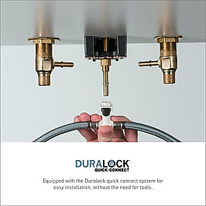 Moen Halle Spot Resist Nickel Widespread Bathroom Faucet with Drain Assembly, Traditional Bathroom Sink Faucet for 3-Hole Applications, 84972SRN