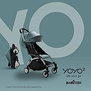 BABYZEN YOYO Cup Holder, Black - Attaches to Six Different Points on The YOYO2 Stroller Frame - Suitable for Parents & Kids