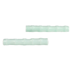 sleeri Ceramic Brush Holder, Paint Brush Holder Ceramic - Paint Brush Rest, Bamboo Shaped Brush Holder Rest Art Supply, Chinese Calligraphy and Sumie Ceramic Brush Rest/Holder, Pack of 2