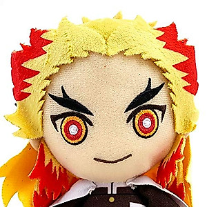 Bandai Demon Slayer Kimetsu no Yaiba Chibi Plush - Kyojuro Rengoku