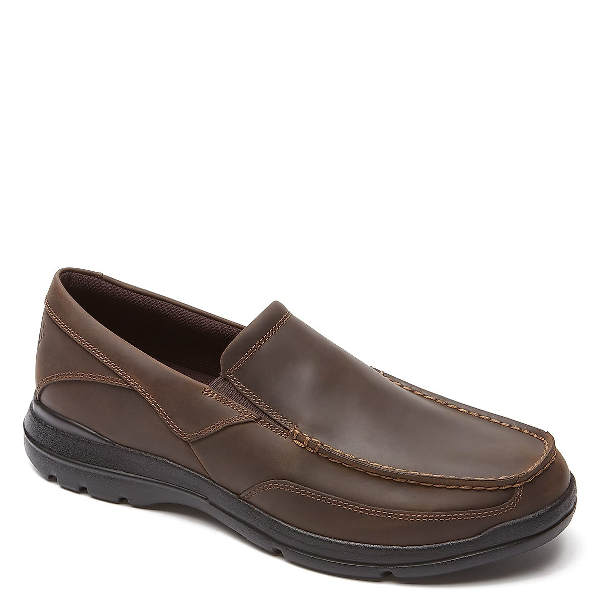 Rockport Men's Junction Point Slip-on, Chocolate, 12