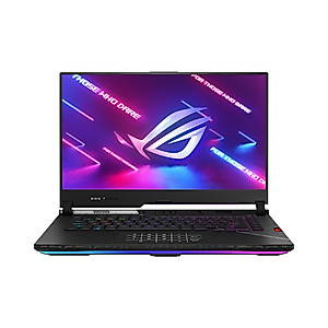 ASUS 2023 Rog Strix Scar 15.6” QHD 240Hz IPS Laptop 14-Core Intel i9-12900H NVIDIA GeForce RTX 3070Ti 32GB DDR5 1TB NVMe SSD Thunderbolt4 WiFi 6E RJ45 HDMI Per-Key RGB KB Windows 10 Home w/RE USB