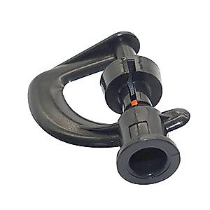 XLBH Irrigation Accessories Garden Vortex Sprayer Atomization Nozzles 360 Degree Watering Dust Removal Sprayer Agriculture Irrigation Sprinklers 20 Pcs widely Used (Color : Orange)