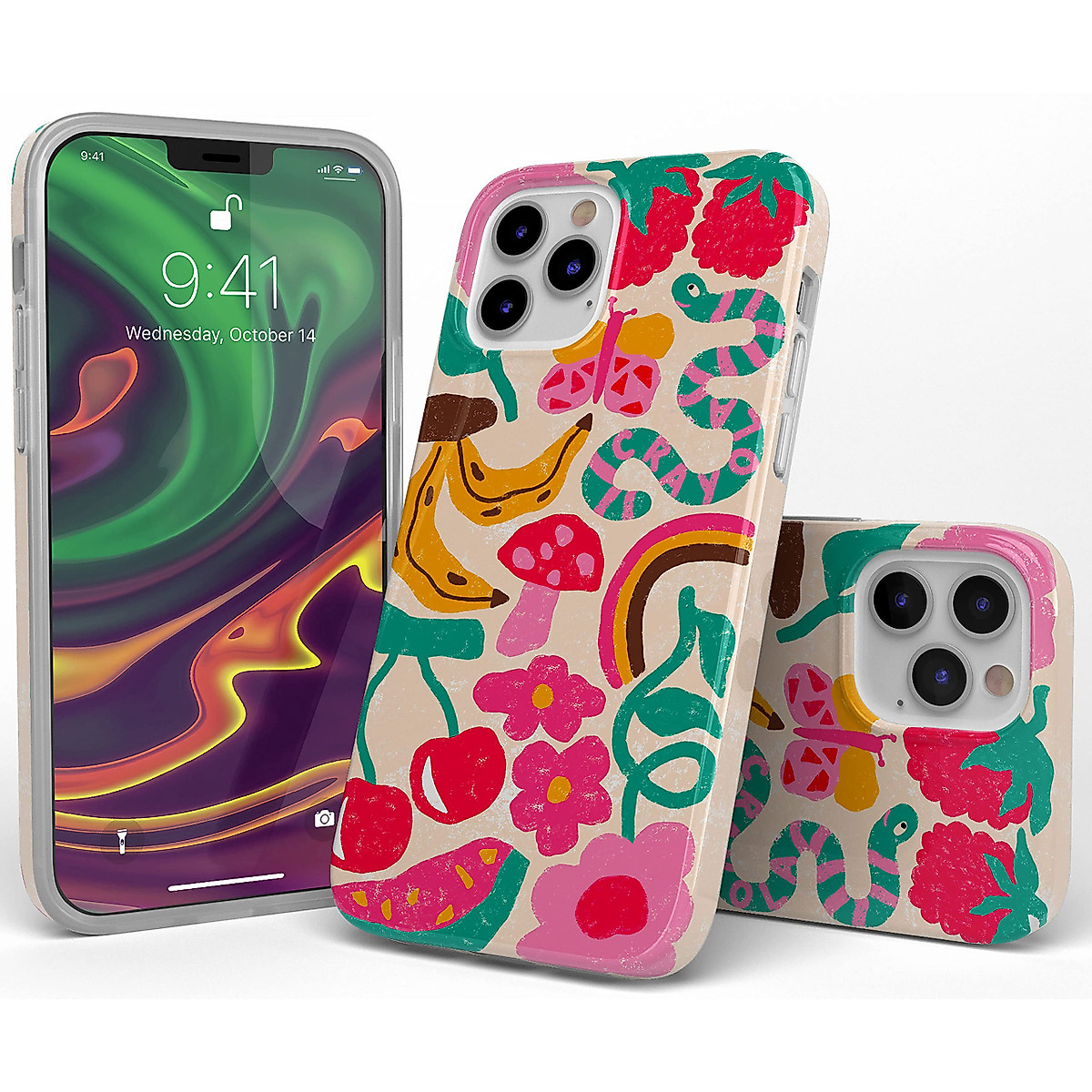 Casely iPhone 12 Pro Max Case | Doodle Bug | Crayola Crayon Case