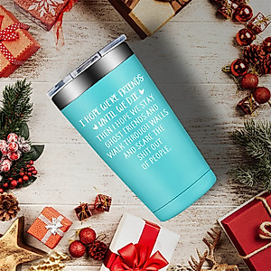 Fufendio Best Friend Birthday Gifts for Women - Friendship Gifts - Vacuum Insulated Tumbler Cup