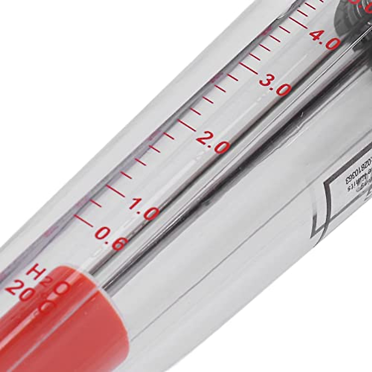 Water Meter, High Accuracy ABS Plastic Tube Design Liquid Meter 0.6‑6mh Water Flowmeter