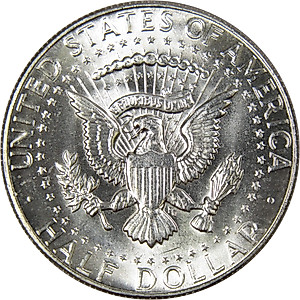 1970 D Kennedy Half Dollar BU Uncirculated Mint State 40% Silver 50c US Coin