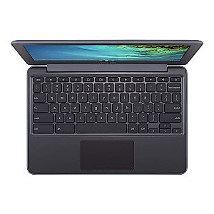 ASUS 2021 Newest Chromebook 11.6 Inch Laptop, MediaTek MT8173C 2.1GHz, 4GB RAM, 32GB eMMC, WiFi, Bluetooth, Webcam, Chrome OS + NexiGo 32GB MicroSD Card Bundle