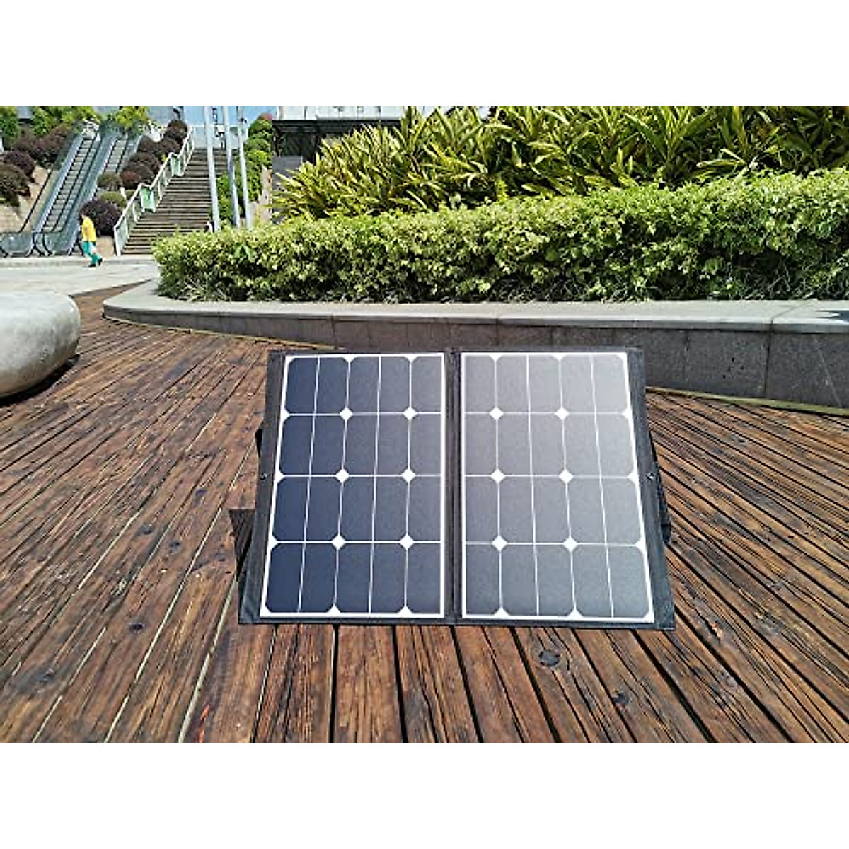 MEGASOLAR 60W Solar Charger Solar Panel with Solar Charge Controller USB Type-C PD and Quick Charge 3.0, and DC 12v 15v 20v Output, for Charging Cell Phones Laptop Solar Generator, Car Boat RV Trailer
