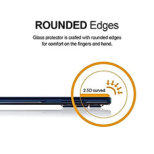 Supershieldz (3 Pack) Designed for Motorola Edge (2021) / Motorola Edge 5G UW Tempered Glass Screen Protector, Anti Scratch, Bubble Free