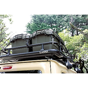 INNO IOP50 Rail Kit for INA510 Roof Deck, Black