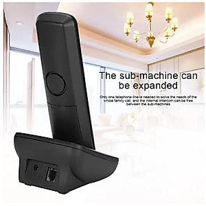 KSSMZ Business Master Phone Home Office Long-Distance Rope Landline -to-Two Three-Way Call Telefon (Color : D)