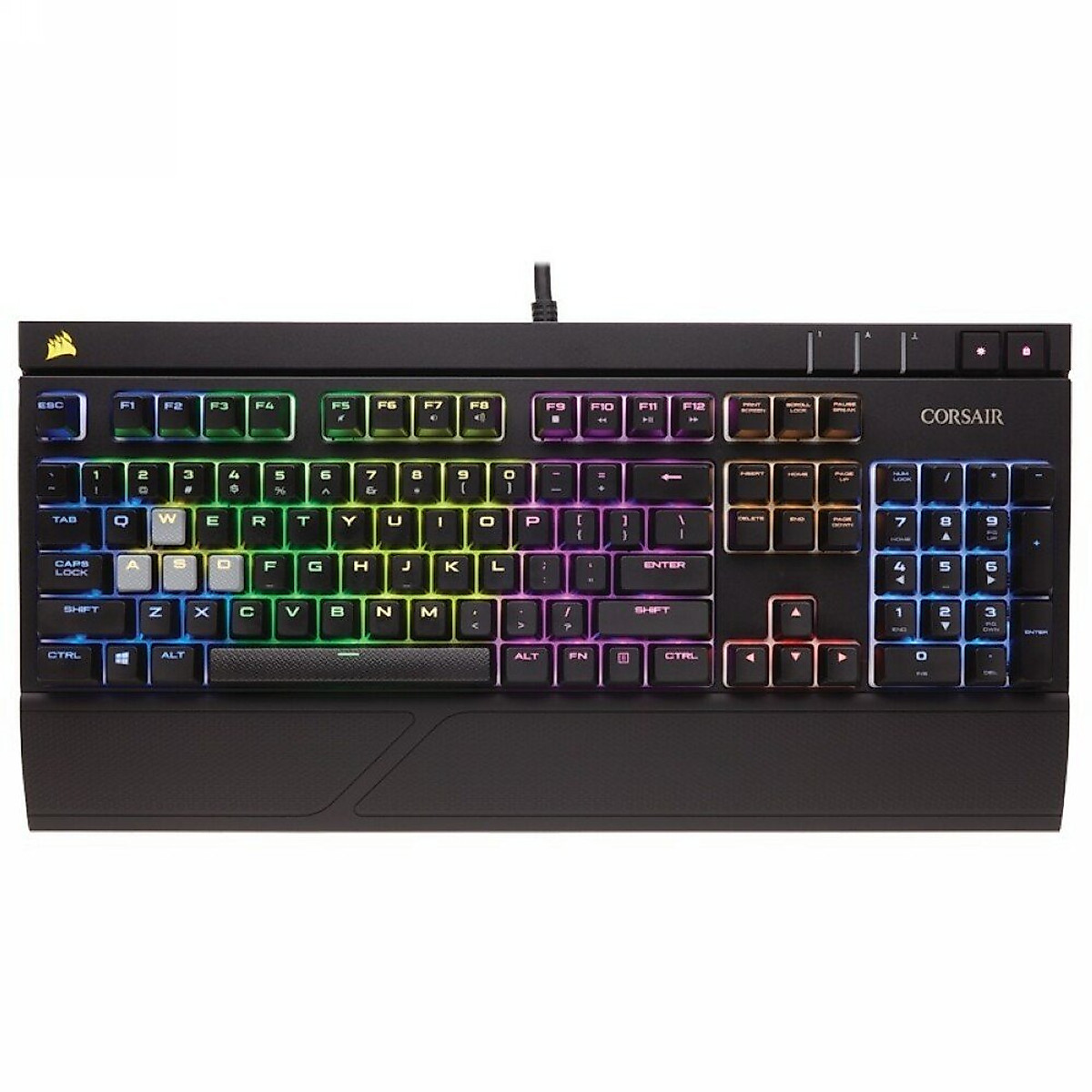 Corsair STRAFE RGB Mechanical USB Gaming Keyboard — Cherry MX Silent