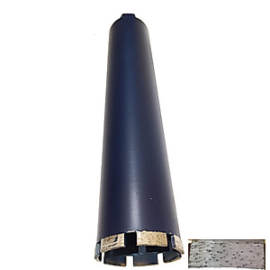 6-Inch Wet Diamond Core Drill Bits for Cutting Concrete and Asphalt, Super Plus Quality, 6" Diameter x 17" Length