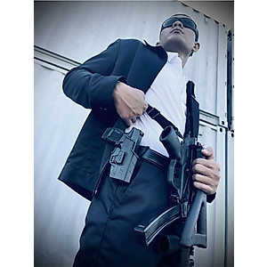 OWB Paddle Holster Compatible with Sig P365X(Not for P365X Macro/RomeoZero), Sig Sauer P365, Sig P365XL, Sig P365 SAS, Open Carry Gun Holster, Adjustable Cant, Quick Release - Right Handed