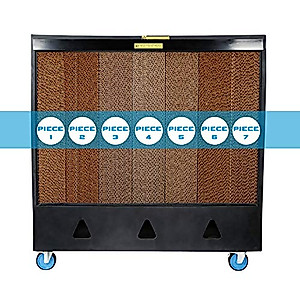 Portacool PARKULH37000 KUUL Replacement Media for Hurricane 370 Portable Evaporative Cooler, Tan