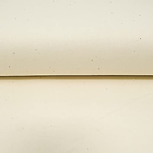 Roc-Lon 47/48" 100% Cotton Nature Premium Quality Muslin Unbleached, Cut by Yard, Off-White