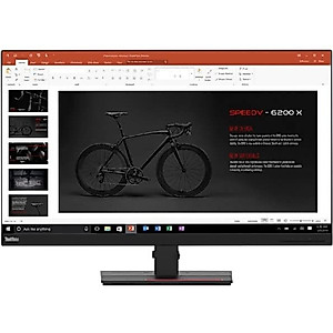 Lenovo ThinkVision T32p-20 31.5" 4K UHD LED LCD Monitor - 16:9 - Raven Black