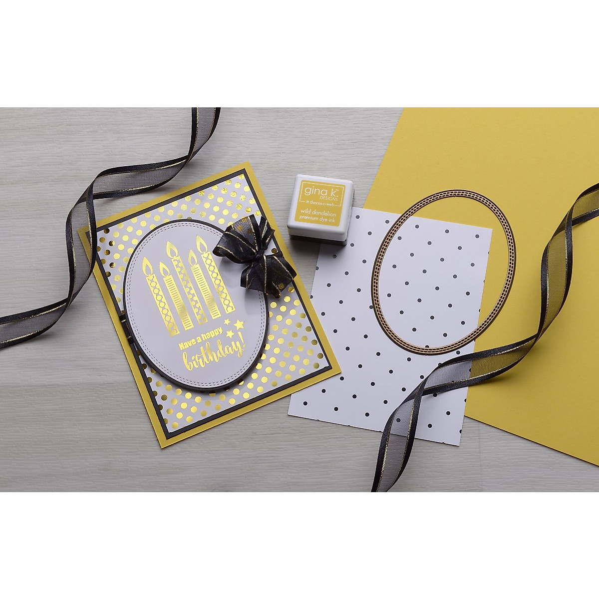 Gina K. Designs for Therm O Web Fancy Foils, 6" x 8" Sheets, Wild Dandelion 12 Count