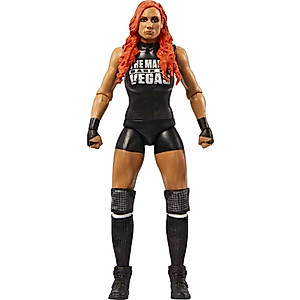 Mattel WWE Becky 'The Man' Lynch Basic Action Figure, Posable 6-inch Collectible for Ages 6 Years Old & Up