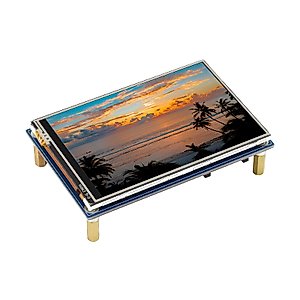 waveshare for Raspberry Pi Pico LCD 3.5inch Touch Display Module 480×320 Resolution 65K Colors Display IPS Screen,Resistive Touch Controller XPT2046, ILI9488 Driver, Using SPI Bus