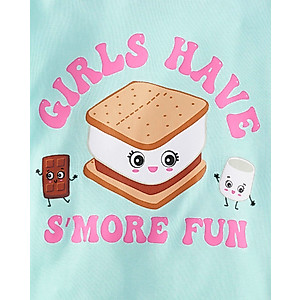 The Children's Place,Long Sleeve Top and Pants Snug Fit 100% Cotton 2 Piece Pajama Set,6X/7