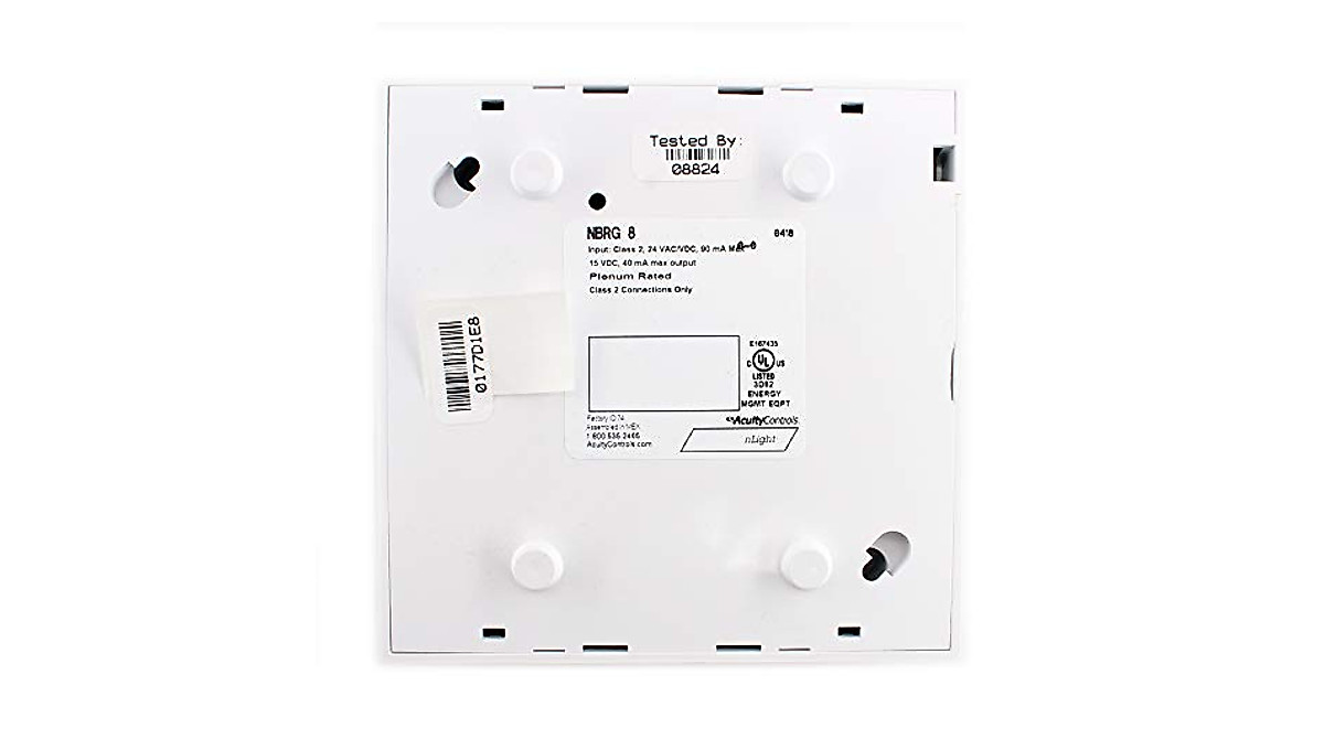 Sensor Switch NBRG-8: 8-Port RJ45 Bridge, White