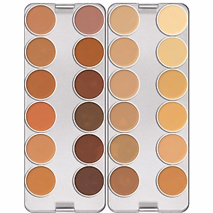 Kryolan Dermacolor Camouflage 24 Color Palette By 71008 K