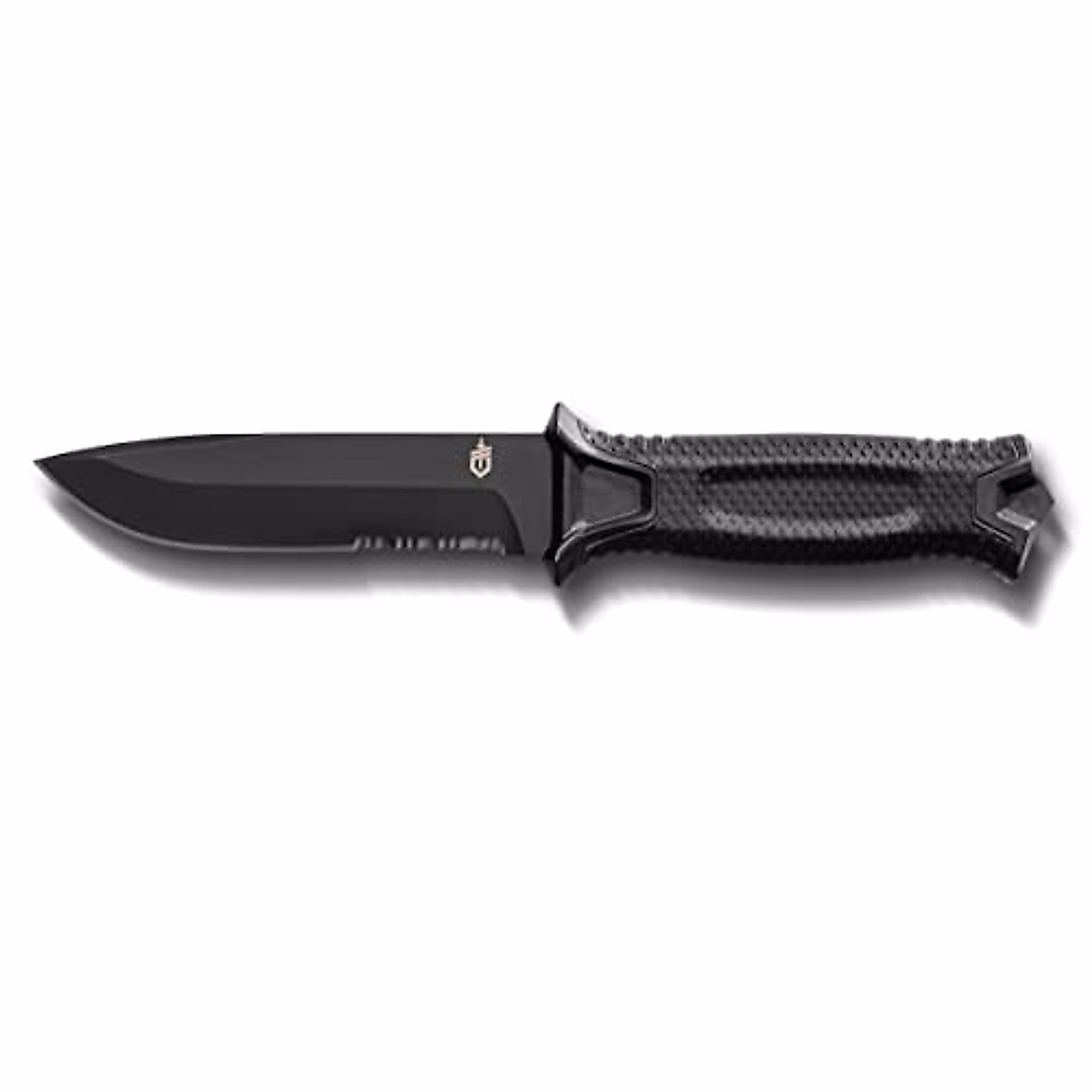 GERBER StrongArm Fixed Blade Knife with Serrated Edge - Black