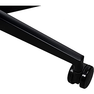 H-A Meditation Chair, Home Office Desk Chair, Cross Legged Kneeling Chair,Flexible Design for Fidgety Sitters, Black, 23D x 26W x 23H in