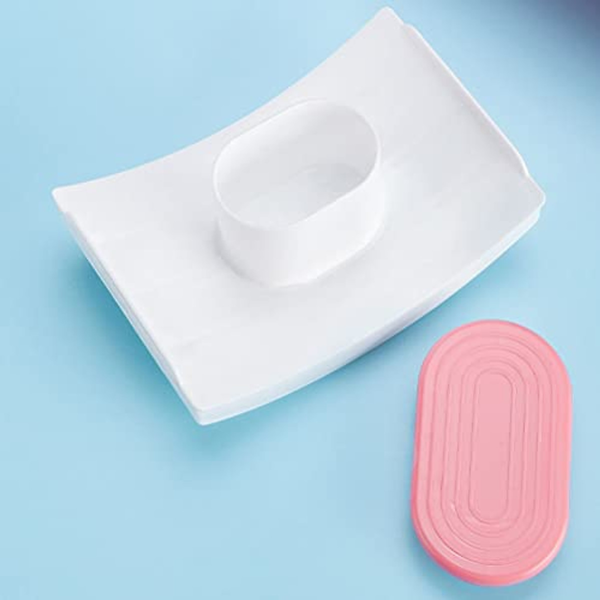 Happyyami 2pcs with washboard underwear washboards underwear wash basin washboard for hand washing clothes hand washboard kid socks hand-washed washboard non-slip pp travel clothing