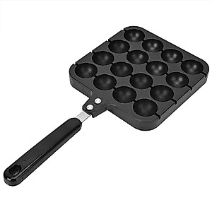 Jeffergarden Octopus Meatballs Baking Sheet Non-Stick Takoyaki Grill Pan Plate Cooking Baking Tray