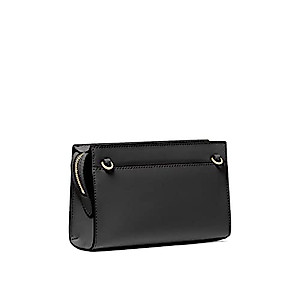 Michael Kors handbag for women Sheila crossbody purse, Black