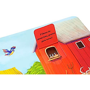 Muu Muu Muu na Fazenda - com janelinhas para espiar (Em Portugues do Brasil)