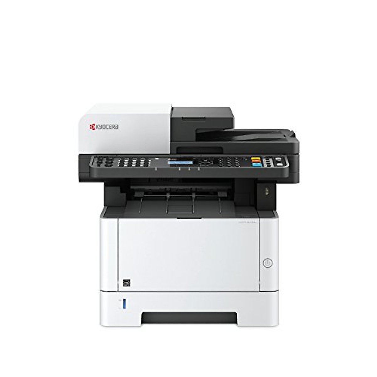 Kyocera ECOSYS M2635dw All-in-One Monochrome Laser Printer (Print/Copy/Scan/Fax), 37ppm, Up to Fine 1200 dpi, Gigabit Ethernet, USB, Wireless & Wi-Fi Direct, Mobile Print, 5 Line LCD w/Hard Key Panel