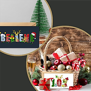 easykart labels 18 Christmas Cards Assortment with Envelopes & Sealing Stickers,Holiday Theme 6 Designs with Foiling & Emboss Effect,7.25" x 3.75" For Friends, Family and loved Ones