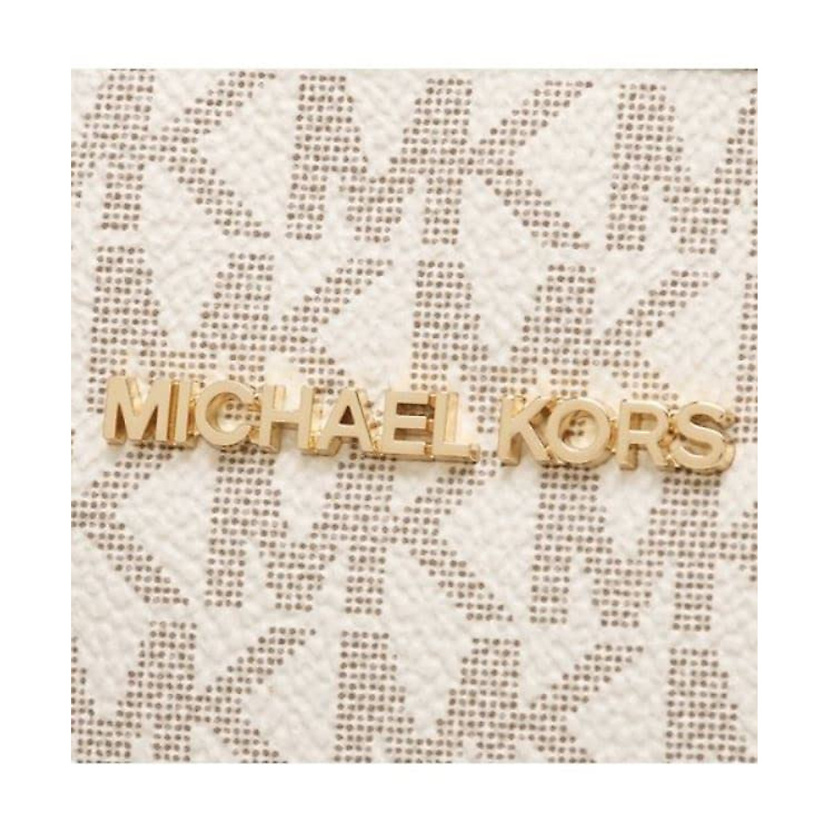 Michael Kors XS Carry All Jet Set Travel Womens Tote (Light Cream Multi)