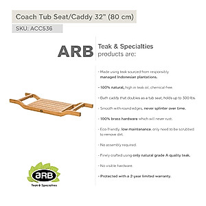 Coach tub seat/Caddy 31.5" (80 cm)
