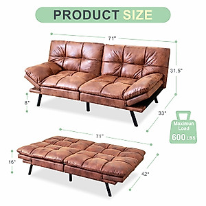 MUUEGM 267PU-BW-12 Sofas, Brown